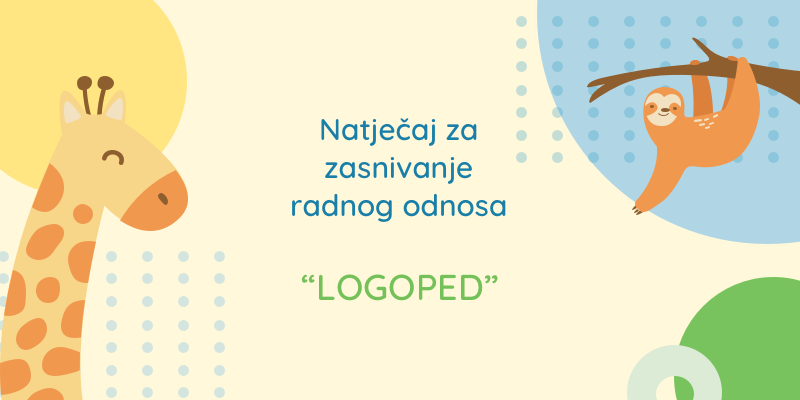 Natječaj za obavljanje poslova na radnom mjestu: LOGOPED | Dječji vrtić ...